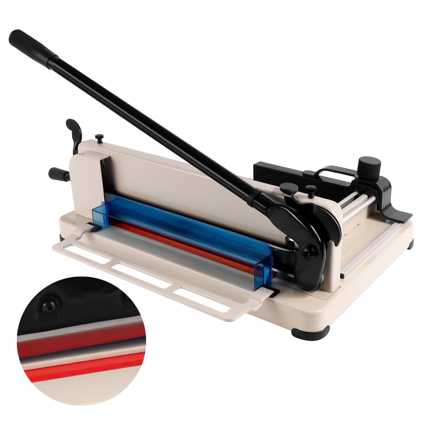 12" Guillotine A4 Paper Cutter, Solid Steel Construction, 400 Sheet ...