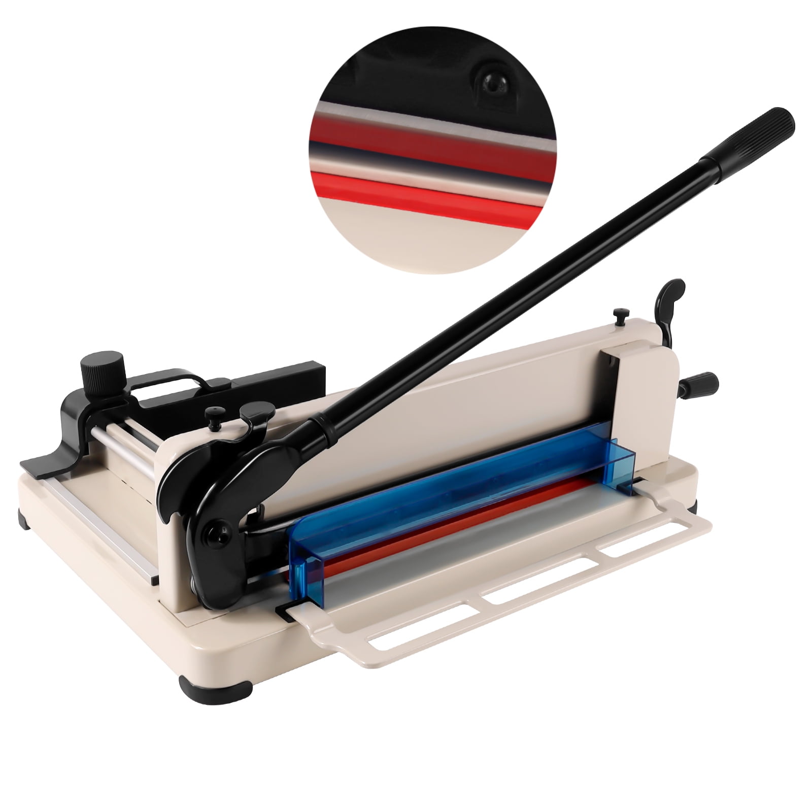 12" Guillotine A4 Paper Cutter, Toolbox, 400 Sheet Cutting Capacity ...