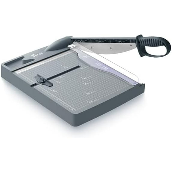 12" Guillotine Paper Cutter, Heavy Duty 30-Sheet Capacity Trimmer for ...