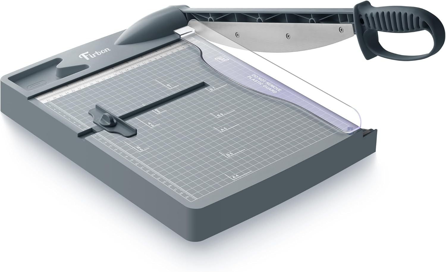 12" Guillotine Paper Cutter, Heavy Duty 30-Sheet Capacity Trimmer for ...