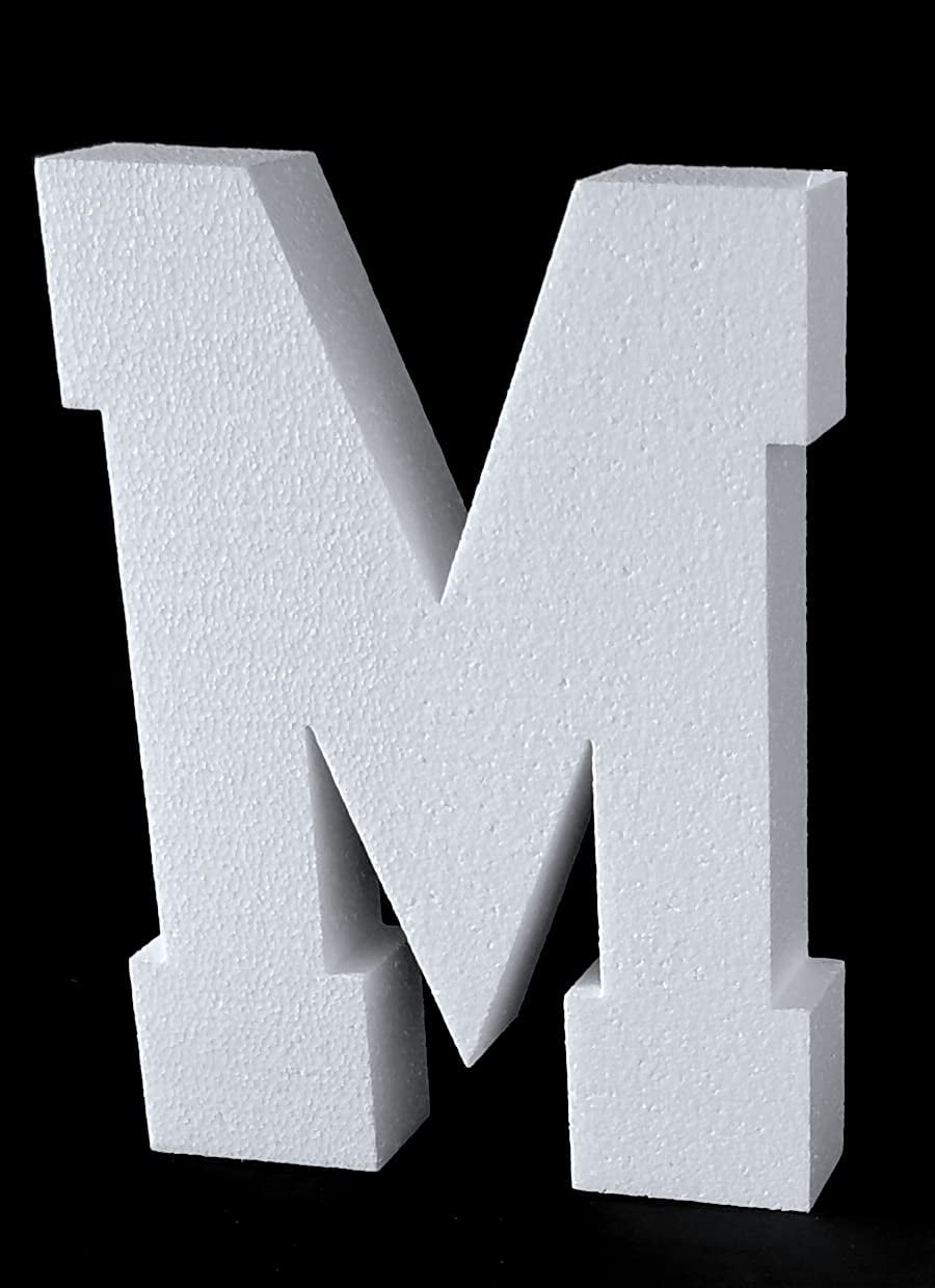 12"H Free Standing 2" Thick EPS Foam Letters Bottom Stable Wind ...