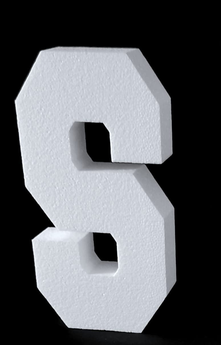 12"H Free Standing 2" Thick EPS Foam Letters Bottom Stable Wind ...
