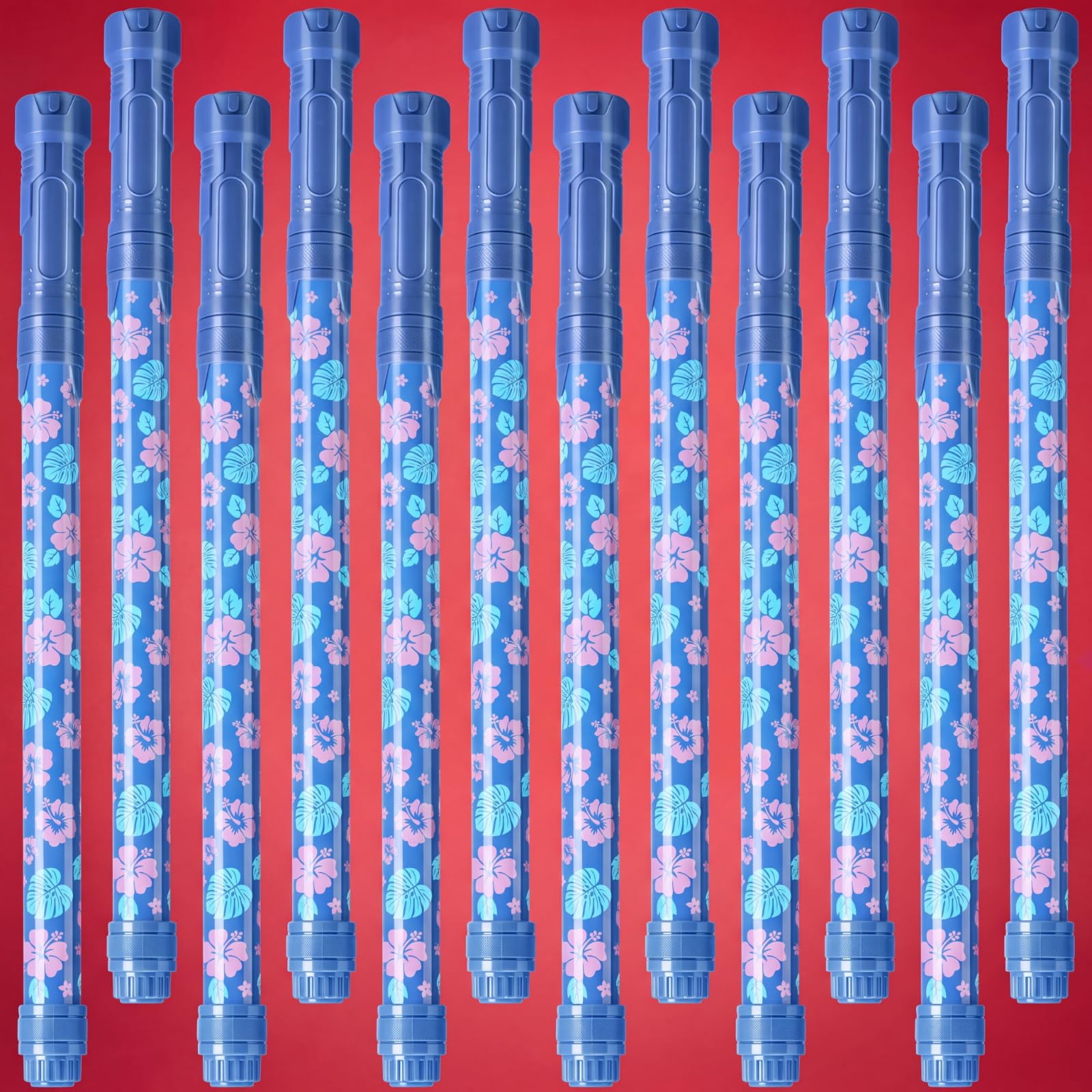 12 Hawaii Water Blaster 15.75 In Pink Blue Hawaiian Luau Aloha Summer ...
