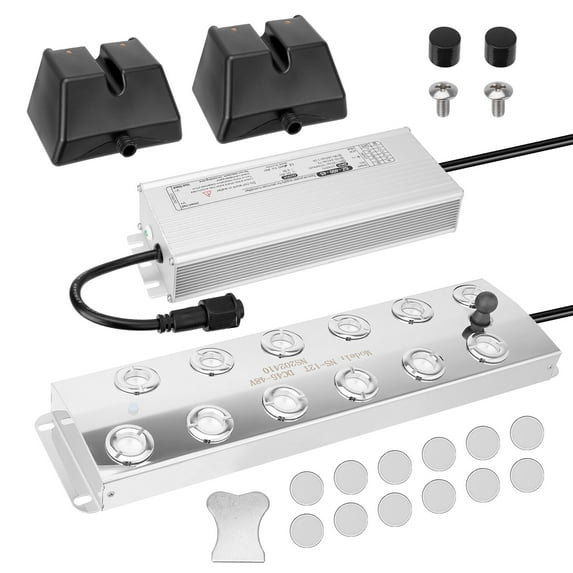 12 Head Ultrasonic Fogger Mist Maker 9000mL/H Ultrasonic Fogger ...