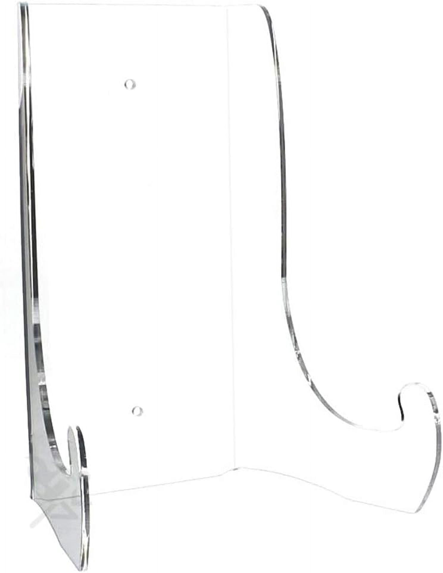 OnFireGuy Heavy Duty Plate Display Stand | 12-inch Clear Acrylic Easel ...