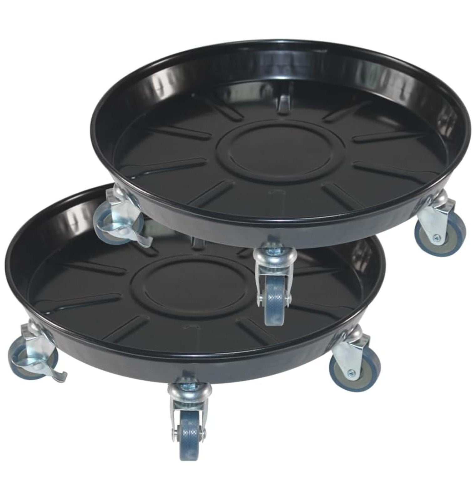 12" Heavy Duty Plant Dolly with Wheels, 200lbs Metal Rolling Plant ...
