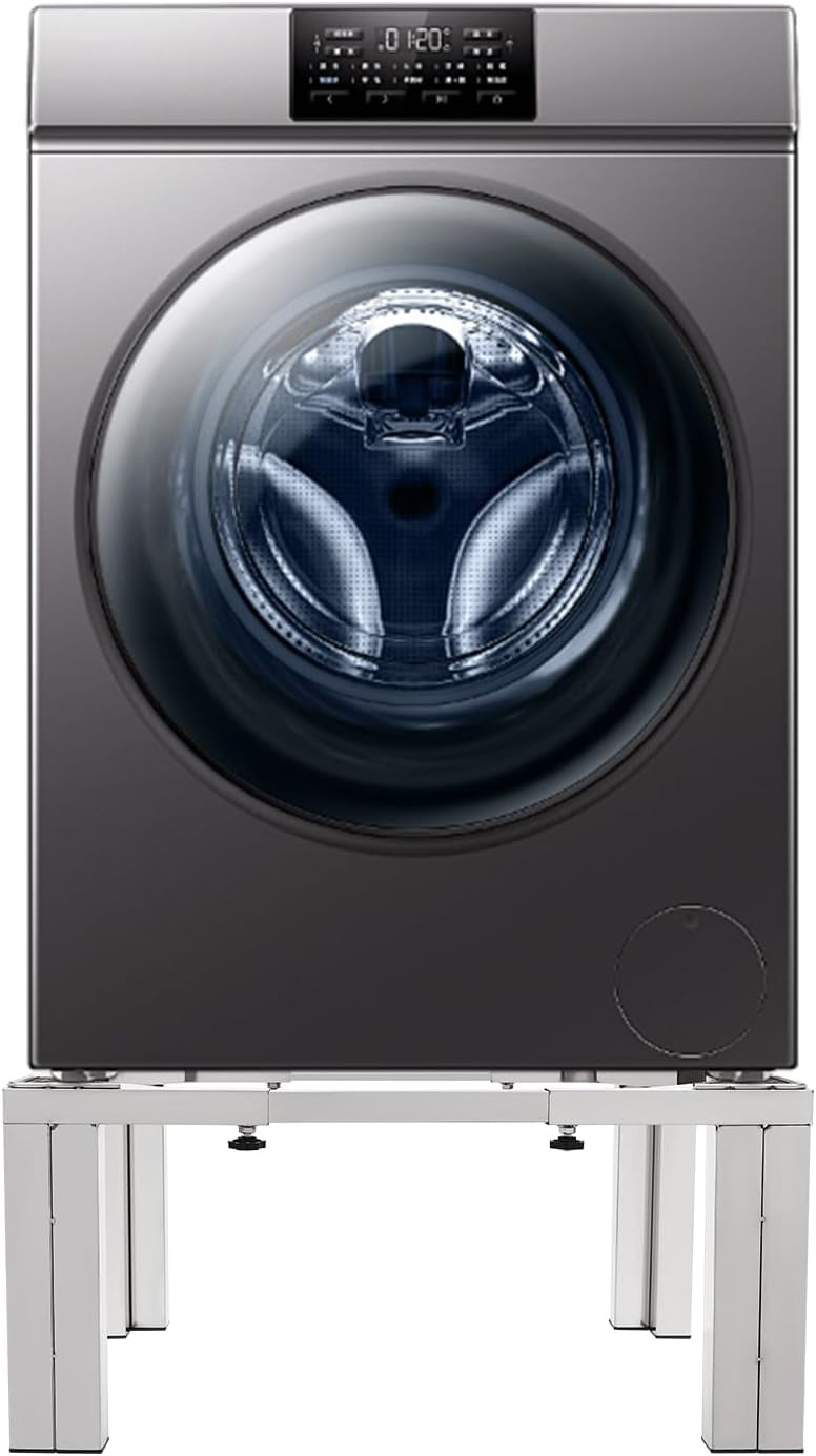 12" Height Washer and Dryer Pedestals, Adjustable 16.93-26 Inch ...