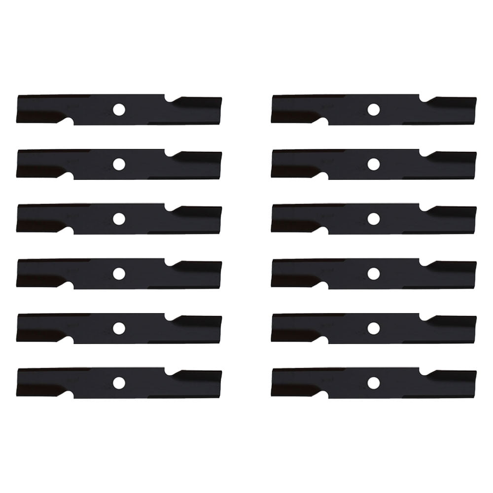 12 High Lift Mower Blades Fits Exmark Zero Turn Mower 48" Deck Repl ...