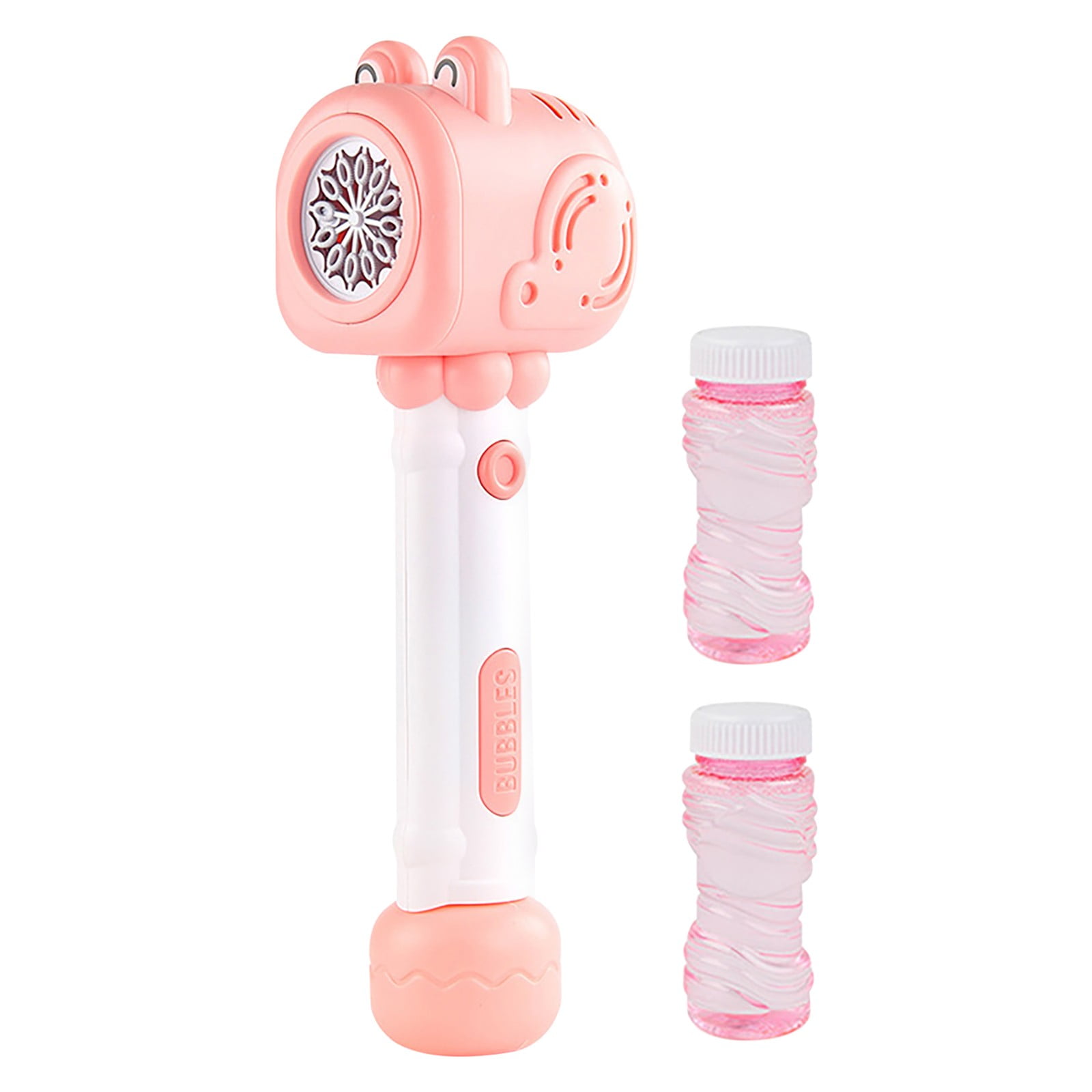 12-Hole Automatic Handheld Bubble Machine for Kids – Bubble Maker with ...
