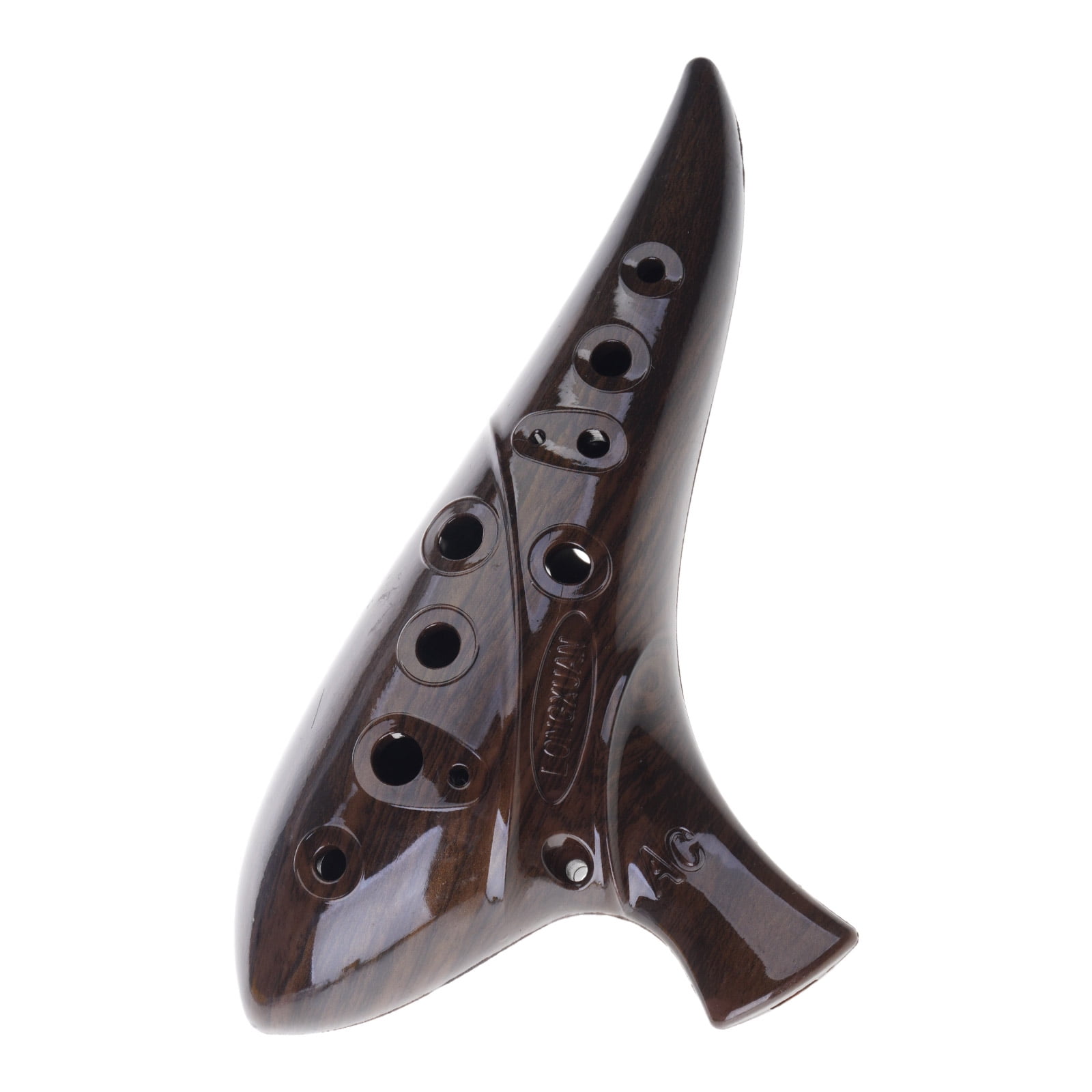 12 Hole Ceramic Ocarina Musical Instrument for Learners Ergonomic ...
