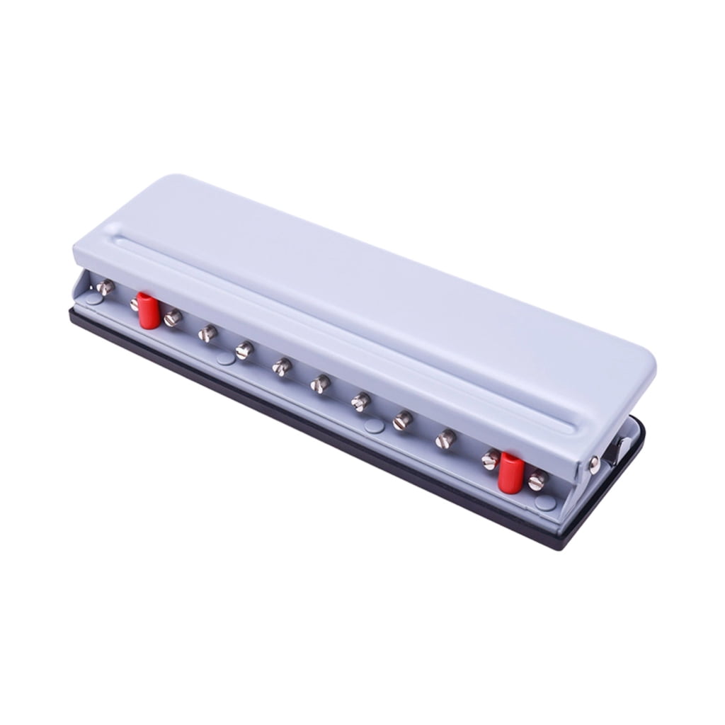 12 Hole Paper Punches Mushroom Discbound Hole Puncher With Positioning ...