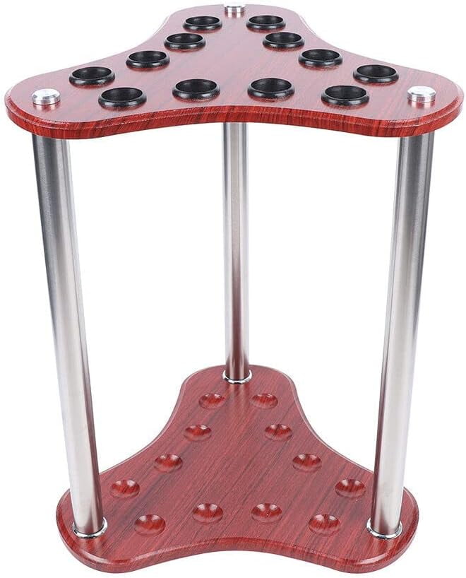 12 Holes Club Organizers, Floor Stand Club Display, Billiards Cue ...