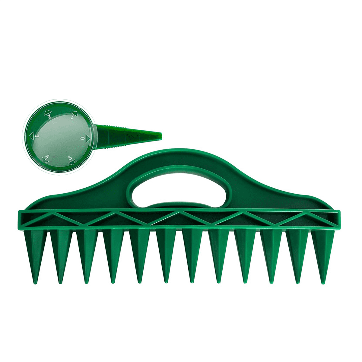 12 Holes Seed-in Soil Planter - Garden Seed Spacer with Adjustable ...