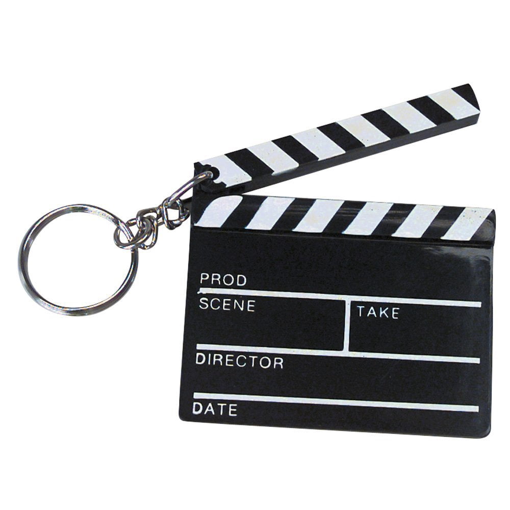 12 Hollywood Clapboard Keychain Movie Director Actor Novelty Gift Party ...