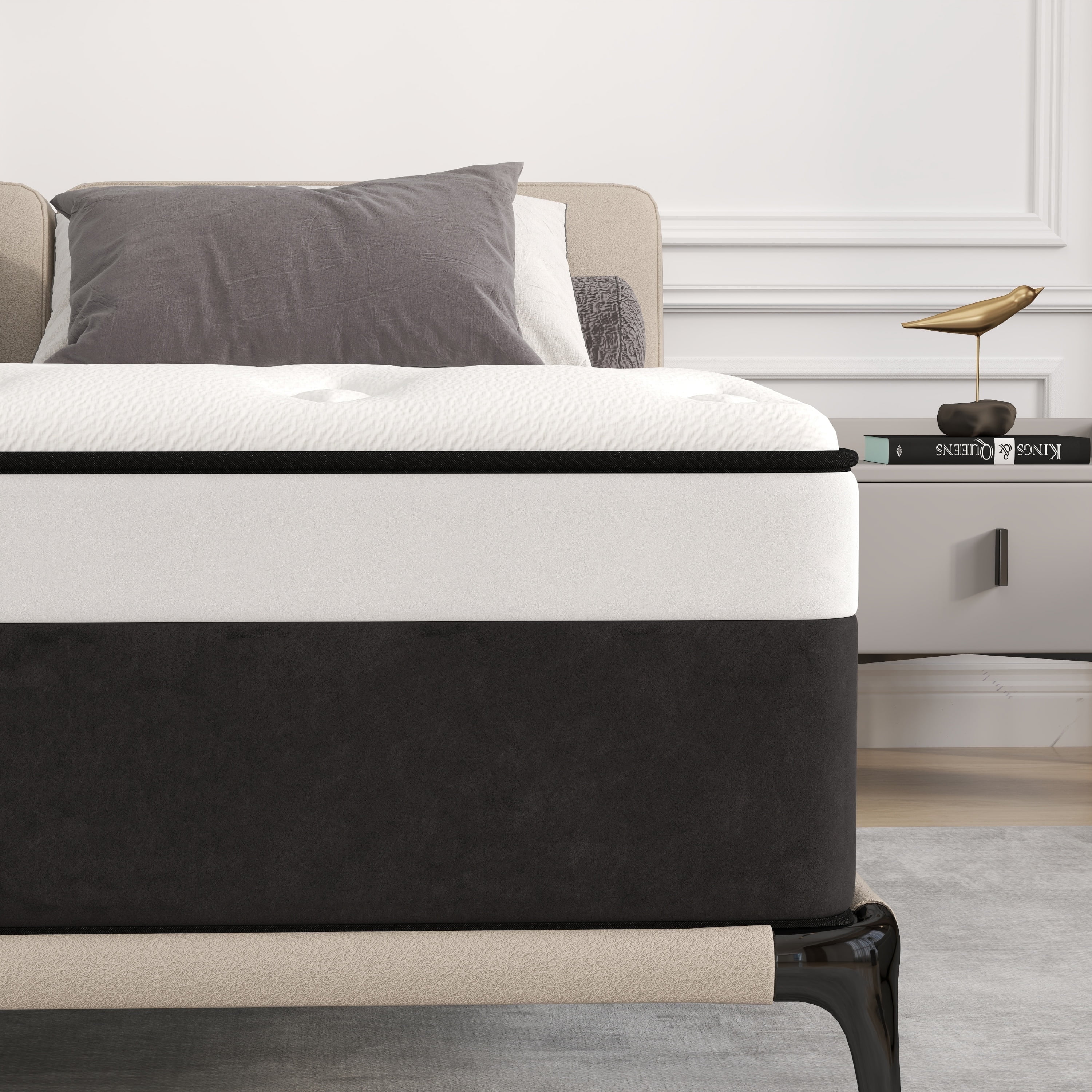 12'' Hybrid Full Mattress Gel Memory Foam Individual Pocket Springs ...