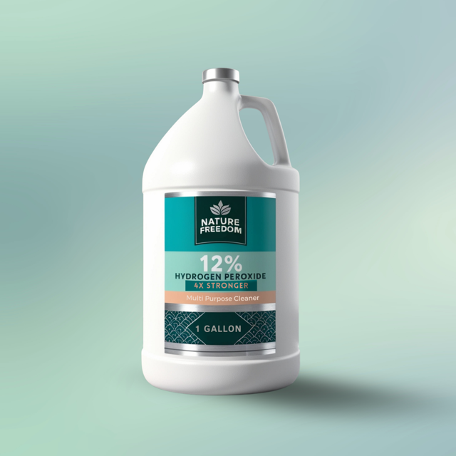 12% Hydrogen Peroxide Concentrate Cleaner, 1 Gallon 1 Pack - Walmart.com