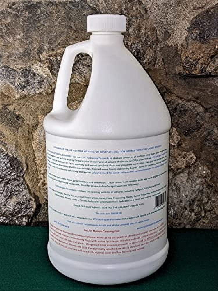 12% Hydrogen Peroxide Food Grade, We only use Two Ingredients, H2O2 and ...