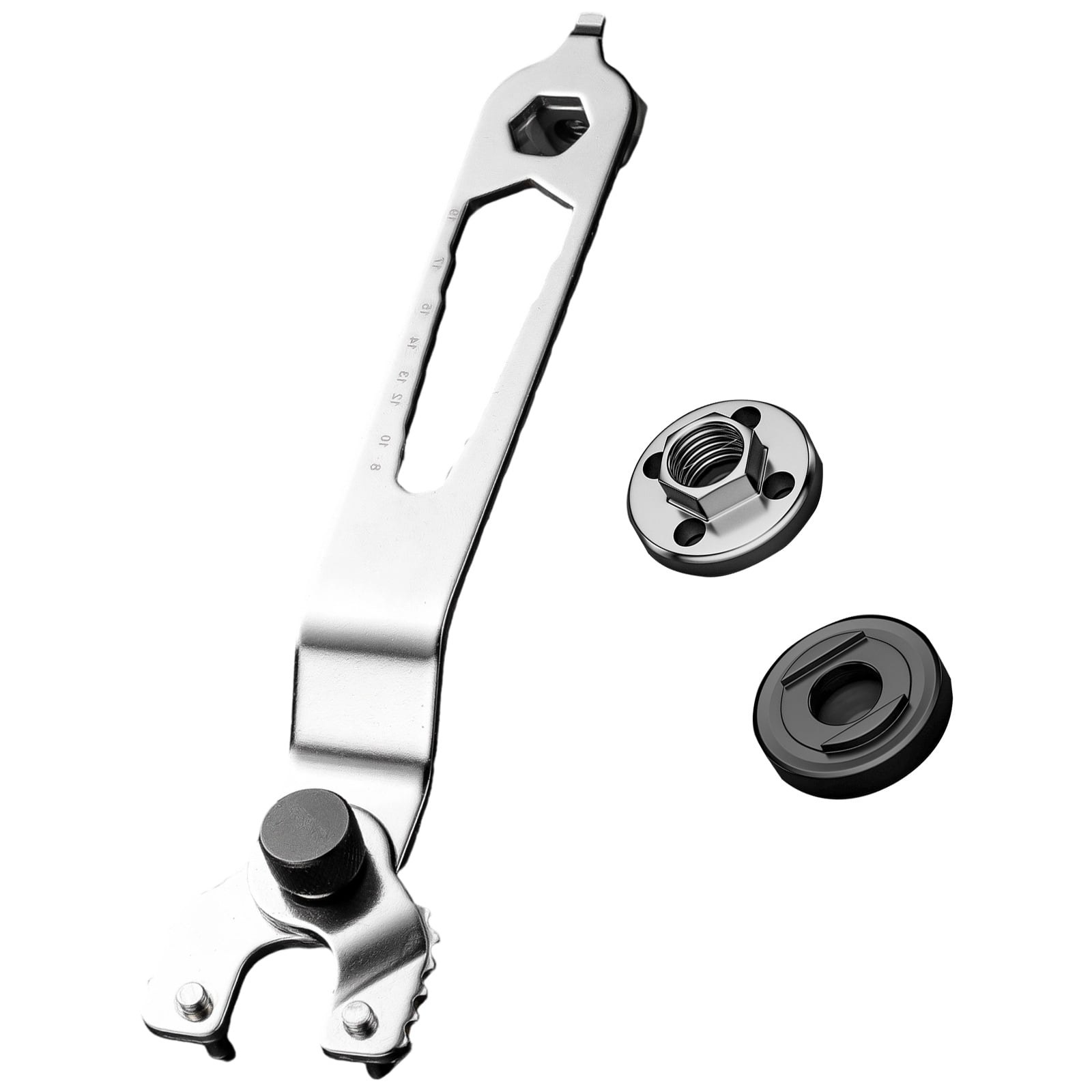 12 In 1 Adjustable Angled Grinder Wrench Spanner Tool For Mechanics ...