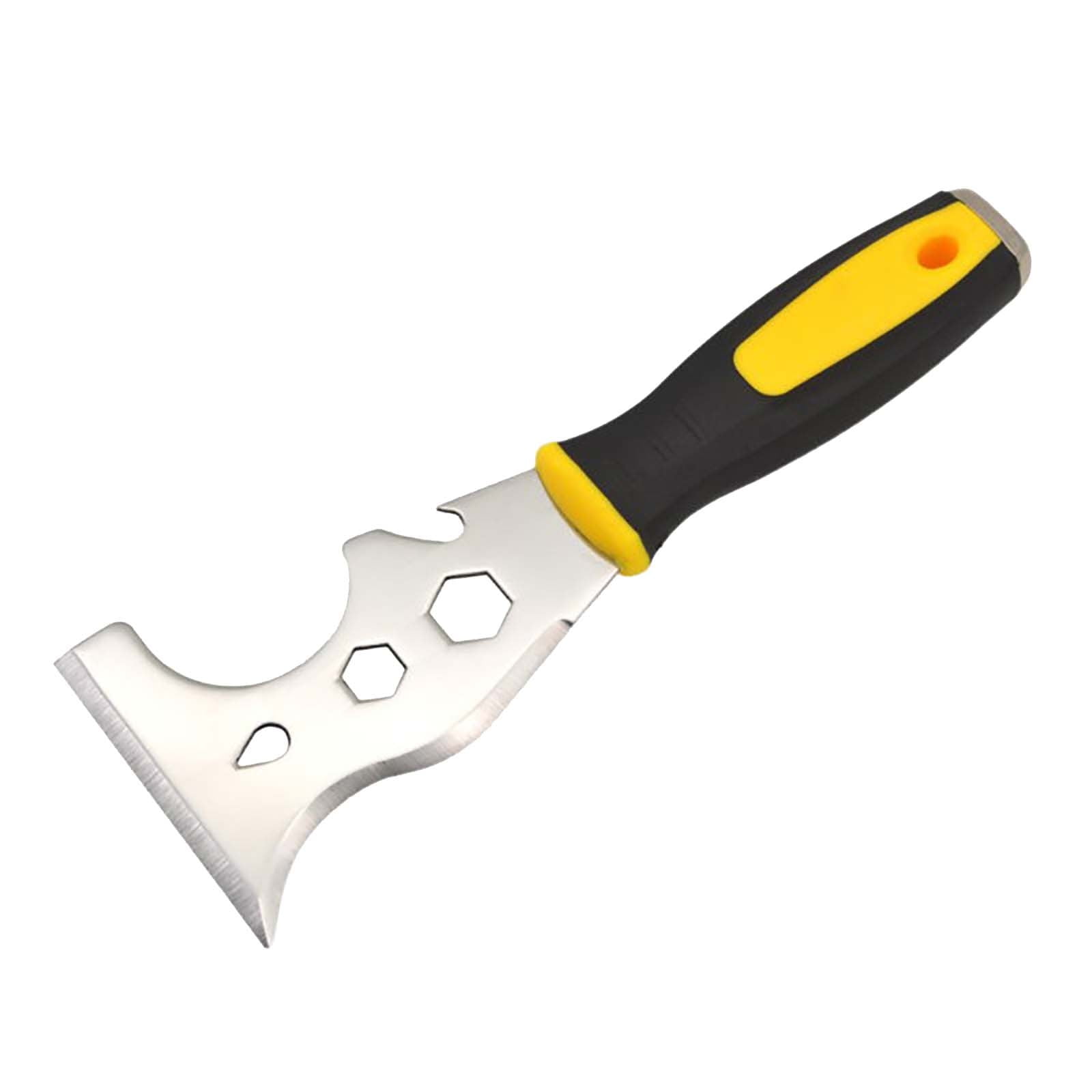 12-In-1 Paint Scraper Tool，Multi-Use Painters Tool, 3 Inch Stainless ...