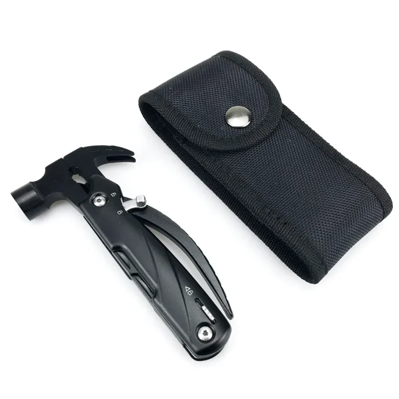 12 In 1 Portable Multi Tools Claw Hammer Lifesaving Hammer Knife Multi ...