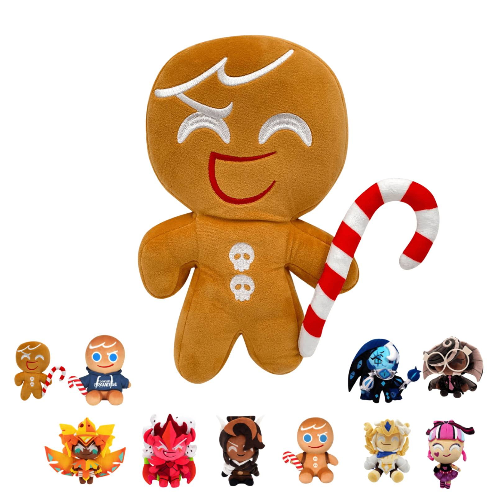 12 In Cookie Run Kingdom Plush Ginger Brave Official Gingerbrave Cookie ...