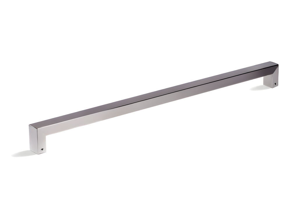 12 Inch 1-Sided Stainless Steel Door Handle Brushed Nickel Finish ...