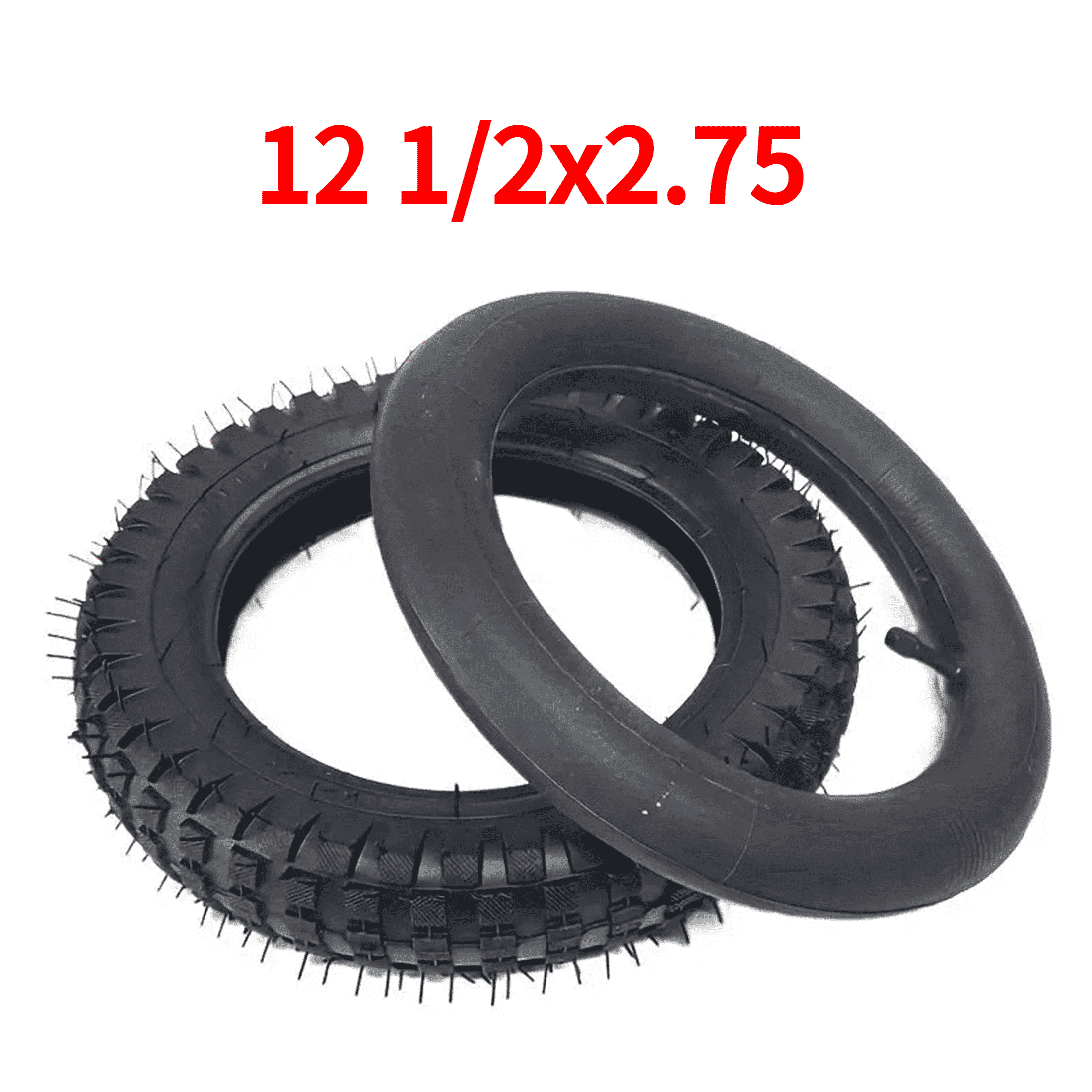 12 Inch 12 1/2x2.75 Straight beak tyre inner tube outer tyre For Mini Elettrico Moto 49cc ...