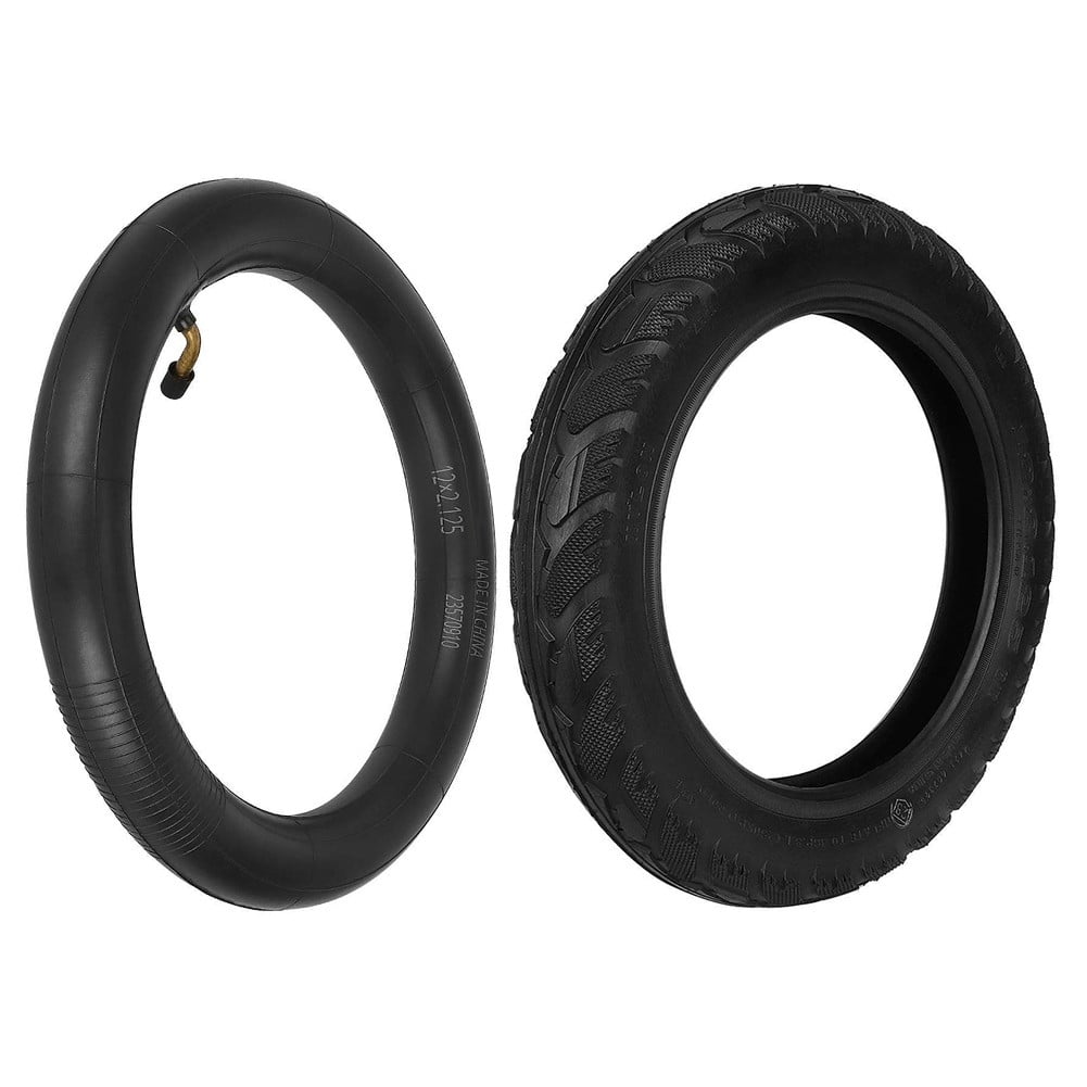 12 Inch 12X2 1/4 Inner Tube&Outer Tyre for E-Bike E-Scooter Stroller ...
