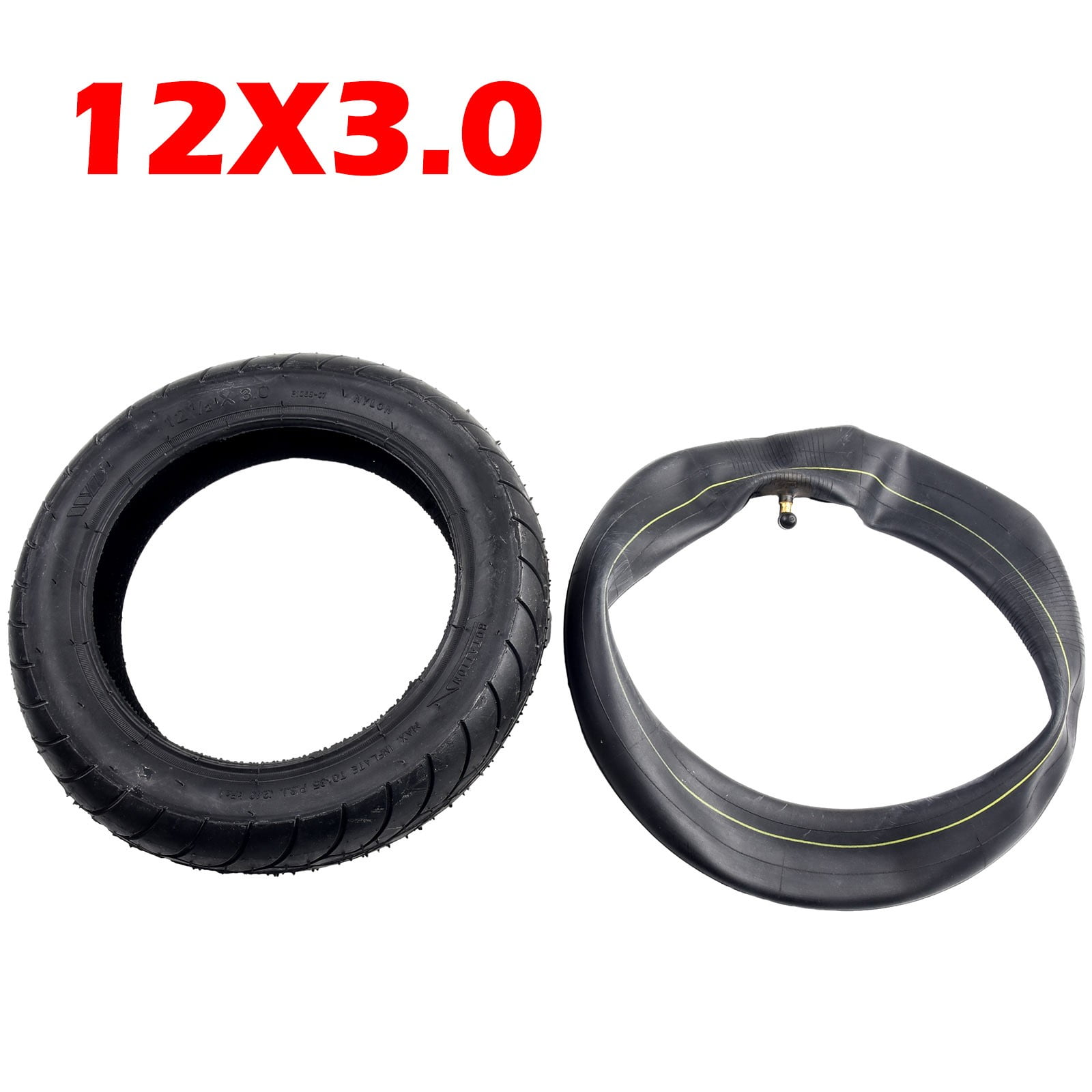12 Inch 12x3.0 Inner tube & tyre For E-Bike Electric Scooter - Walmart.com