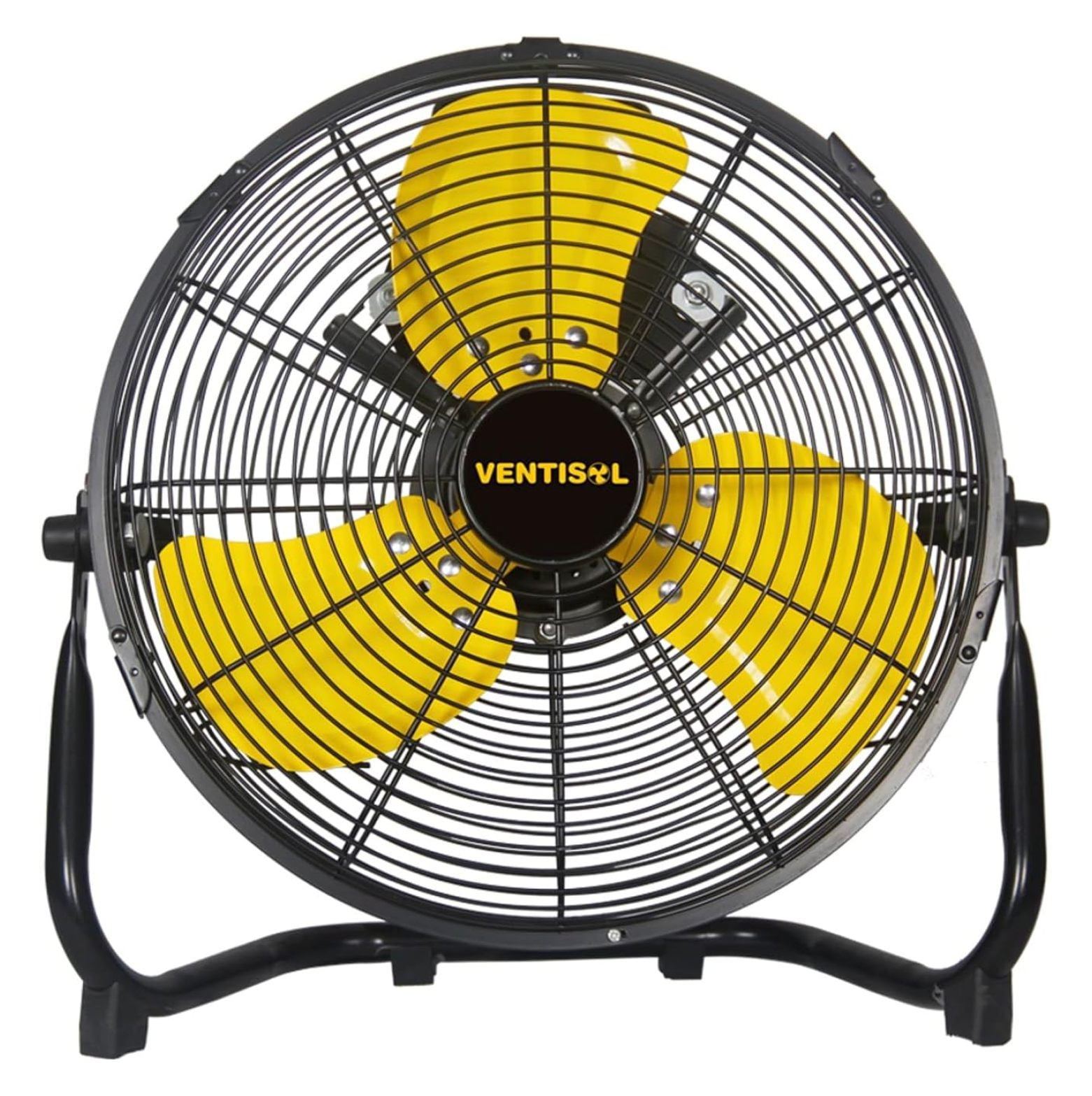 12 Inch 1800 CFM High Velocity Heavy Duty Floor Fan with 3 Powerful ...