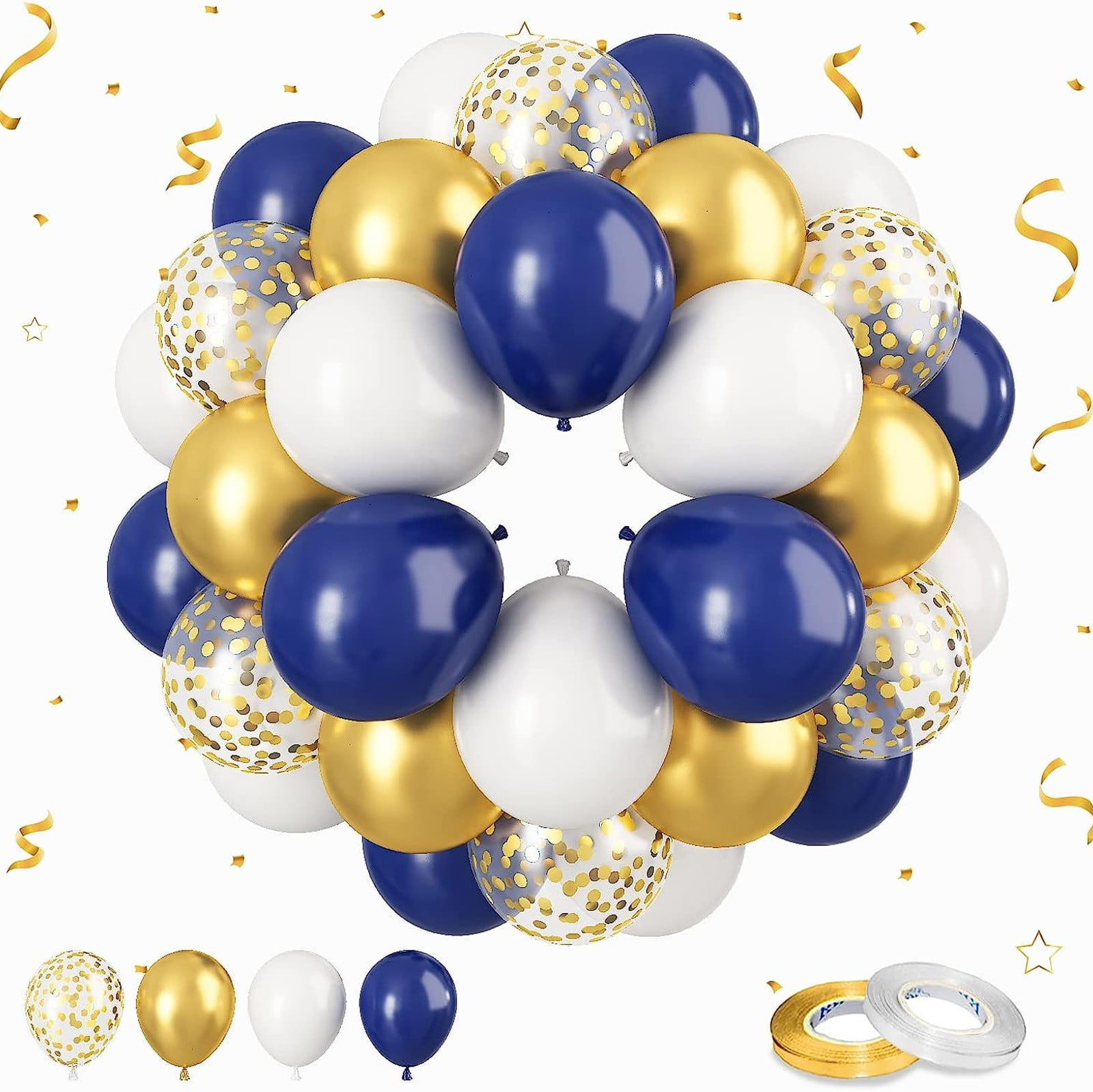 12 Inch 30 Pcs Retro Balloons Latex Balloons Party Balloons With ...