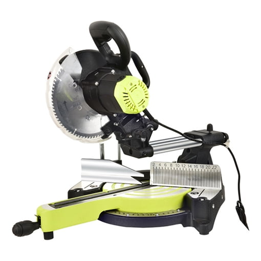 12 Inch 9A Compound Miter Saw with Laser 220V 6000rpm Right Angle Miter ...