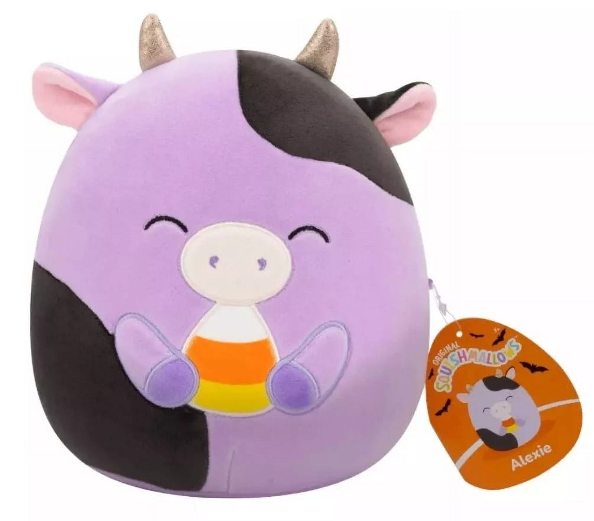 12 Inch Alexie the Cow with Candy Corn Halloween Squishmallow - Walmart.com