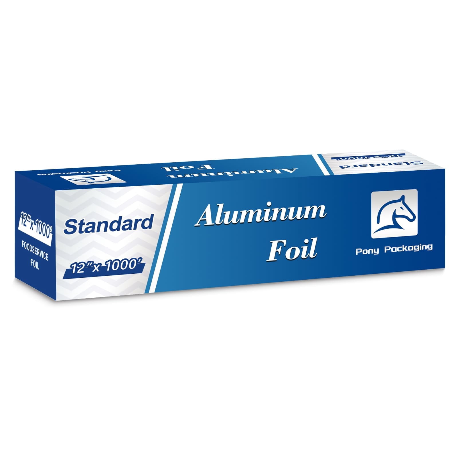 12 Inch Aluminum Foil, 1000 FT Aluminum Food Wrap for Baking, Cooking ...