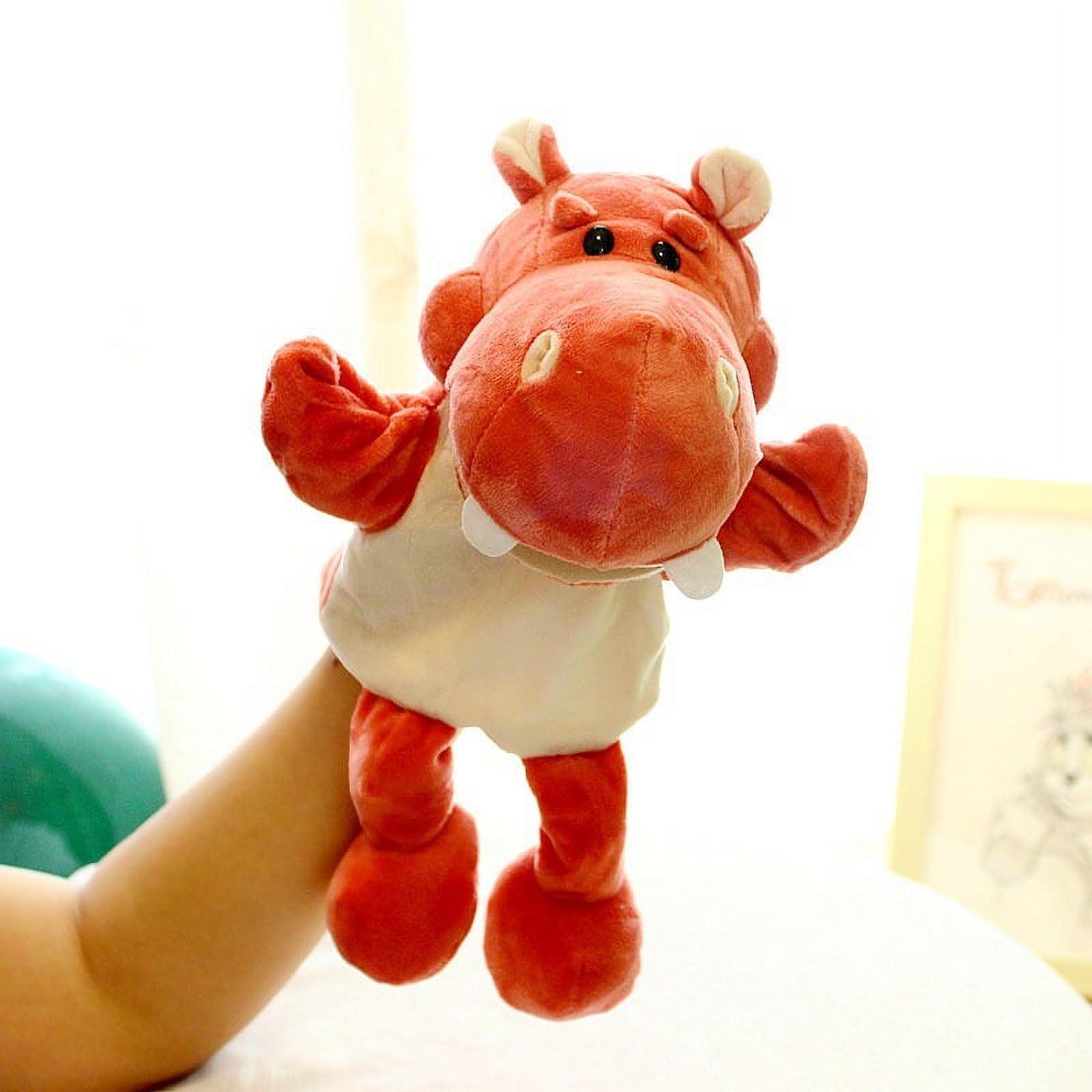 12 Inch Animal Hand Puppets/Zoo, Safari, Farm, Wildlife/Movable Open ...