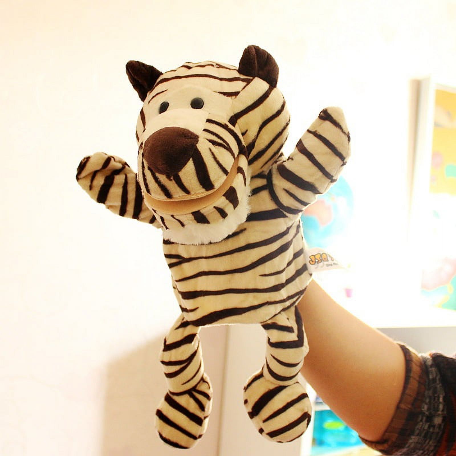 12 Inch Animal Hand Puppets/Zoo, Safari, Farm, Wildlife/Movable Open ...