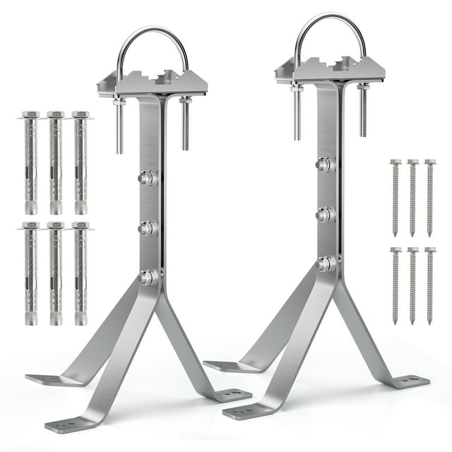 12 Inch Antenna Wall Mount Heavy-Duty Stand Off Wall Mast Mount ...