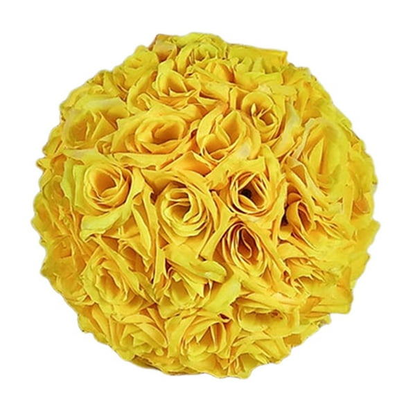 12 Inch Artificial Romantic Rose Flower Ball for Home Outdoor Wedding ...