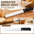12 Inch Baking Supply, Stainless Steel Model, Smooth Cutting Bread ...