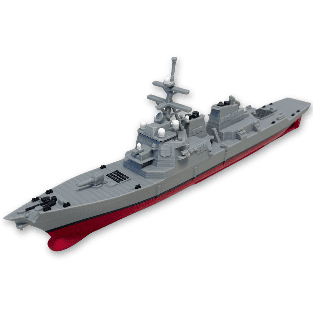 12-Inch Berkeley-Class Guided Missile Destroyer Model – Replica of the ...
