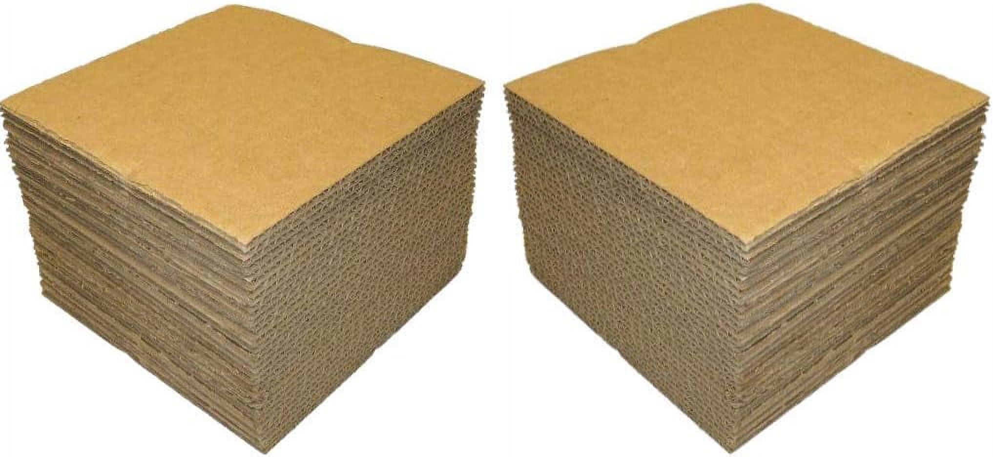 12 Inch Brown LP Record Pads - 12 7/16 inches x 12 7/16 inches - Extra ...