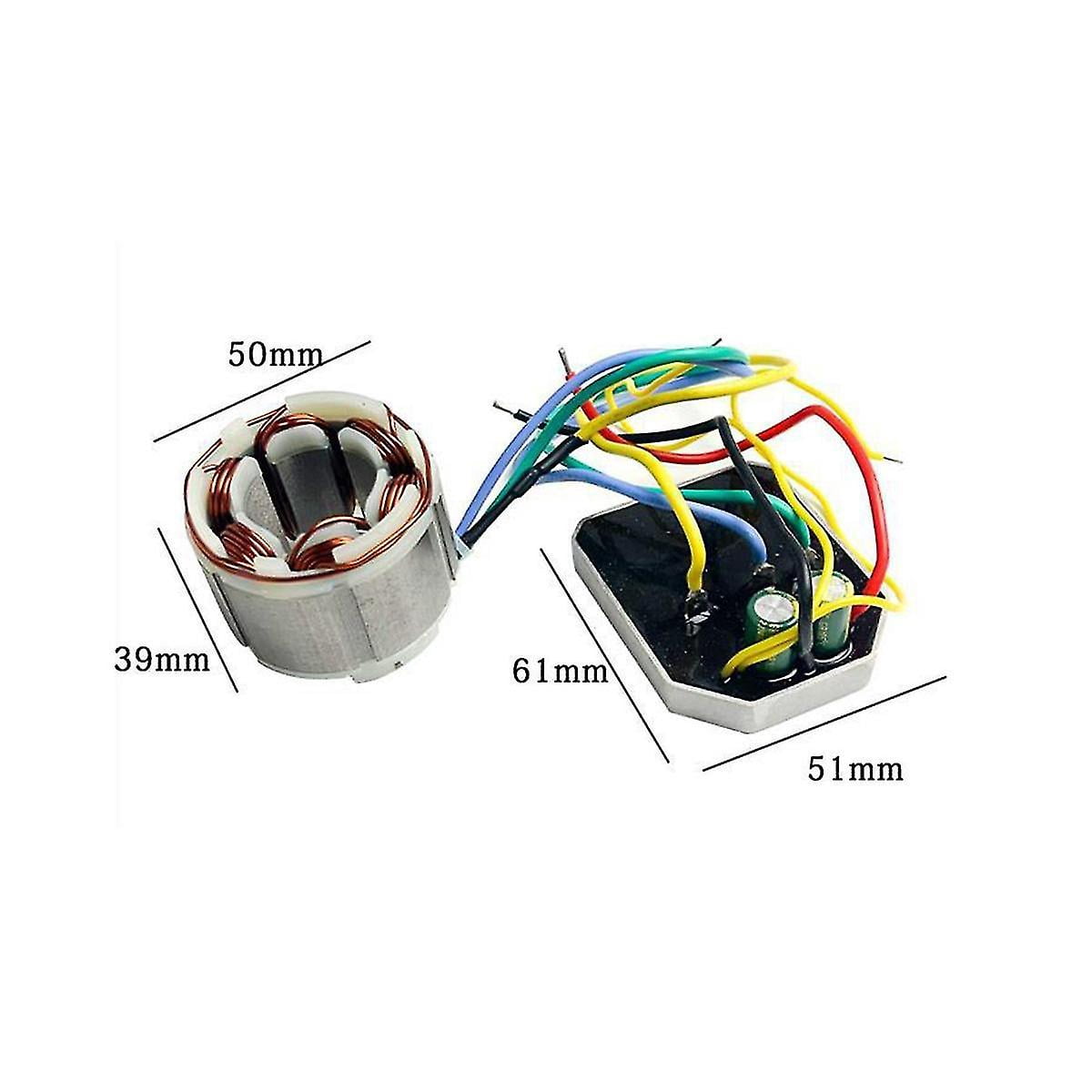 12 Inch Brushless Electric Chain Saw Motor Assembly Lithium Electric ...