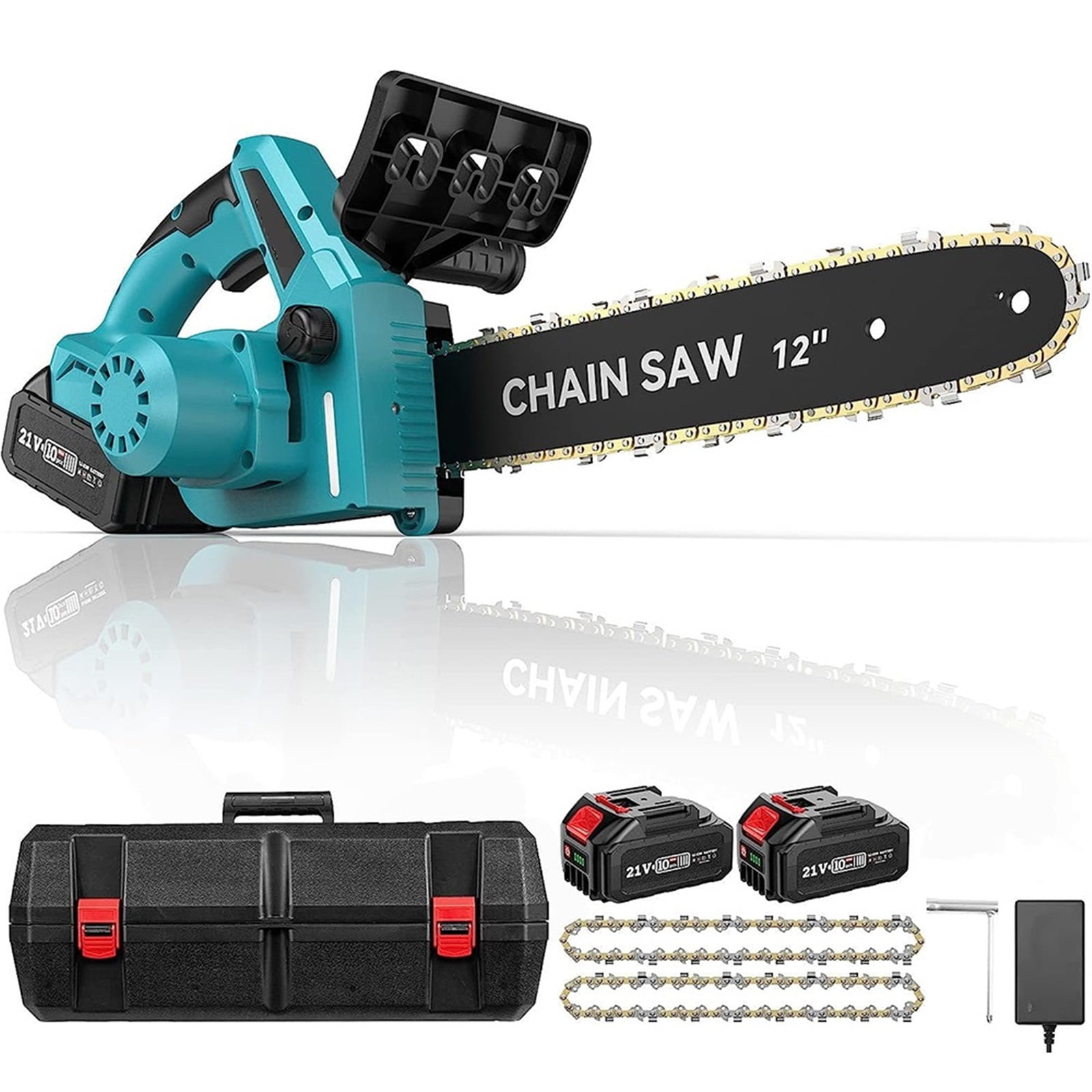 12 Inch Brushless Electric Chainsaw Cordless Chain Saw With Battery ...