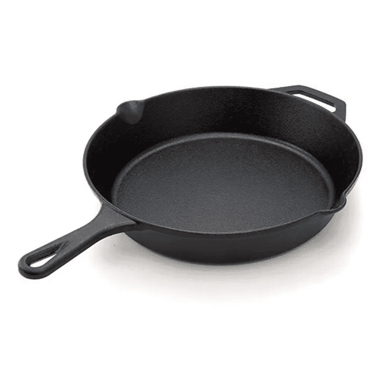 12-Inch Cast Iron Skillet | Pre-Seasoned Iron Pan | Multi-Purpose ...