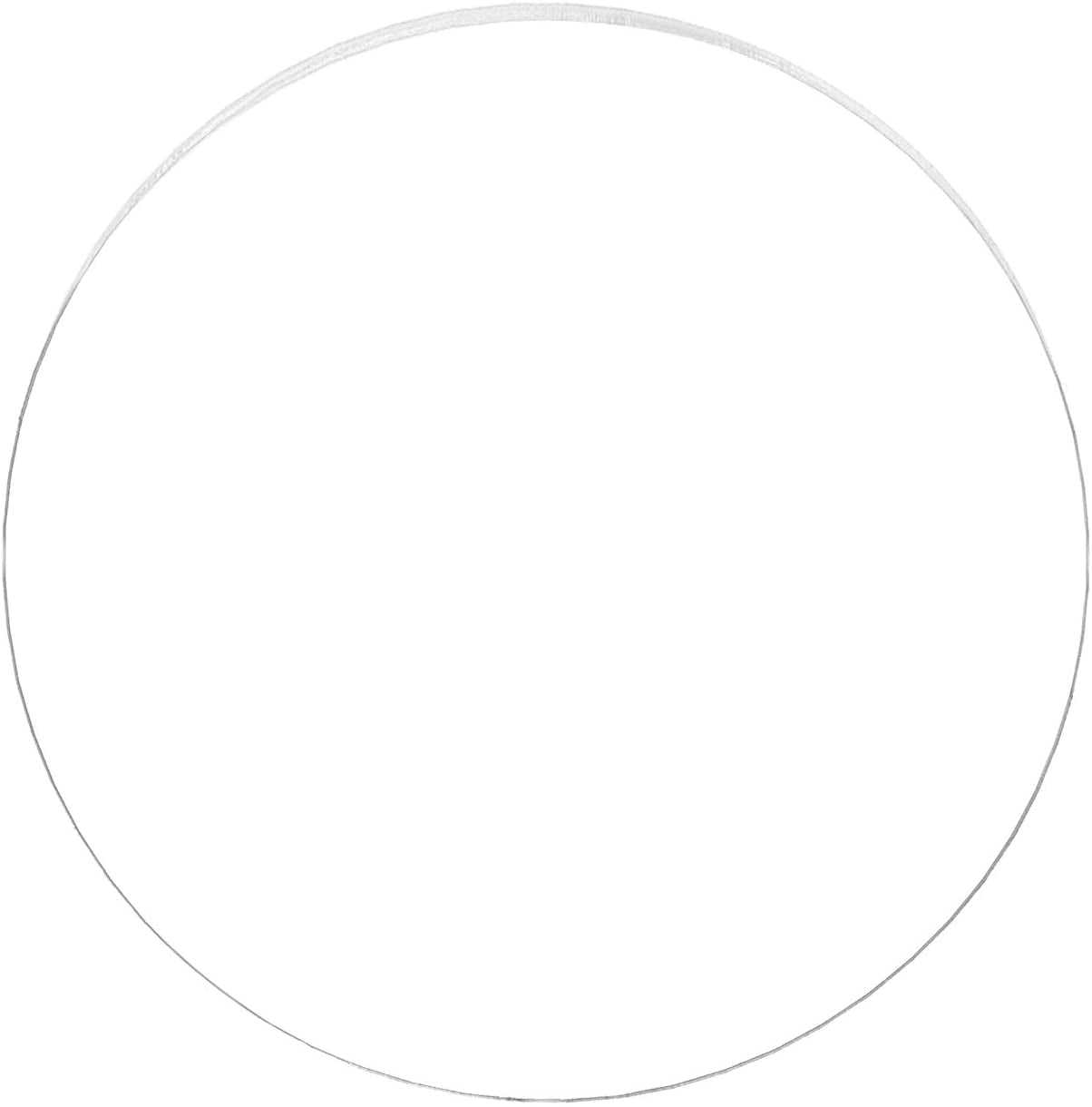 12 Inch Clear Acrylic Sheet Round Circle Dis Acrylic Sheet for ...