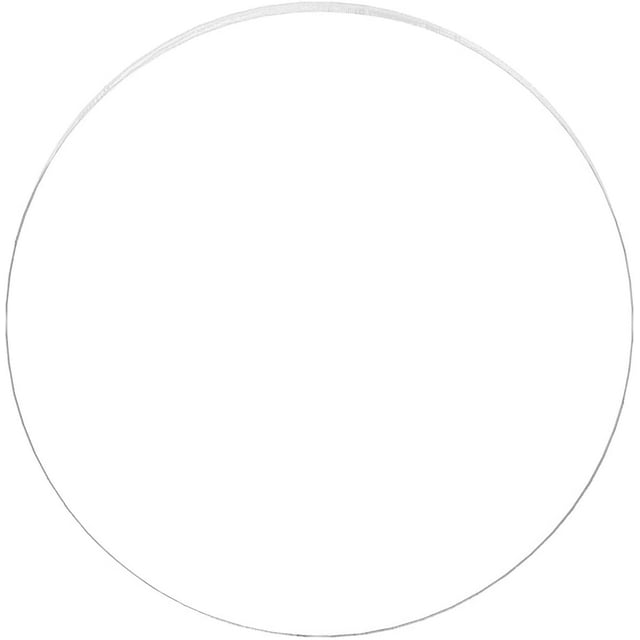 12 Inch Clear Acrylic Sheet Round Circle Dis Acrylic Sheet for ...