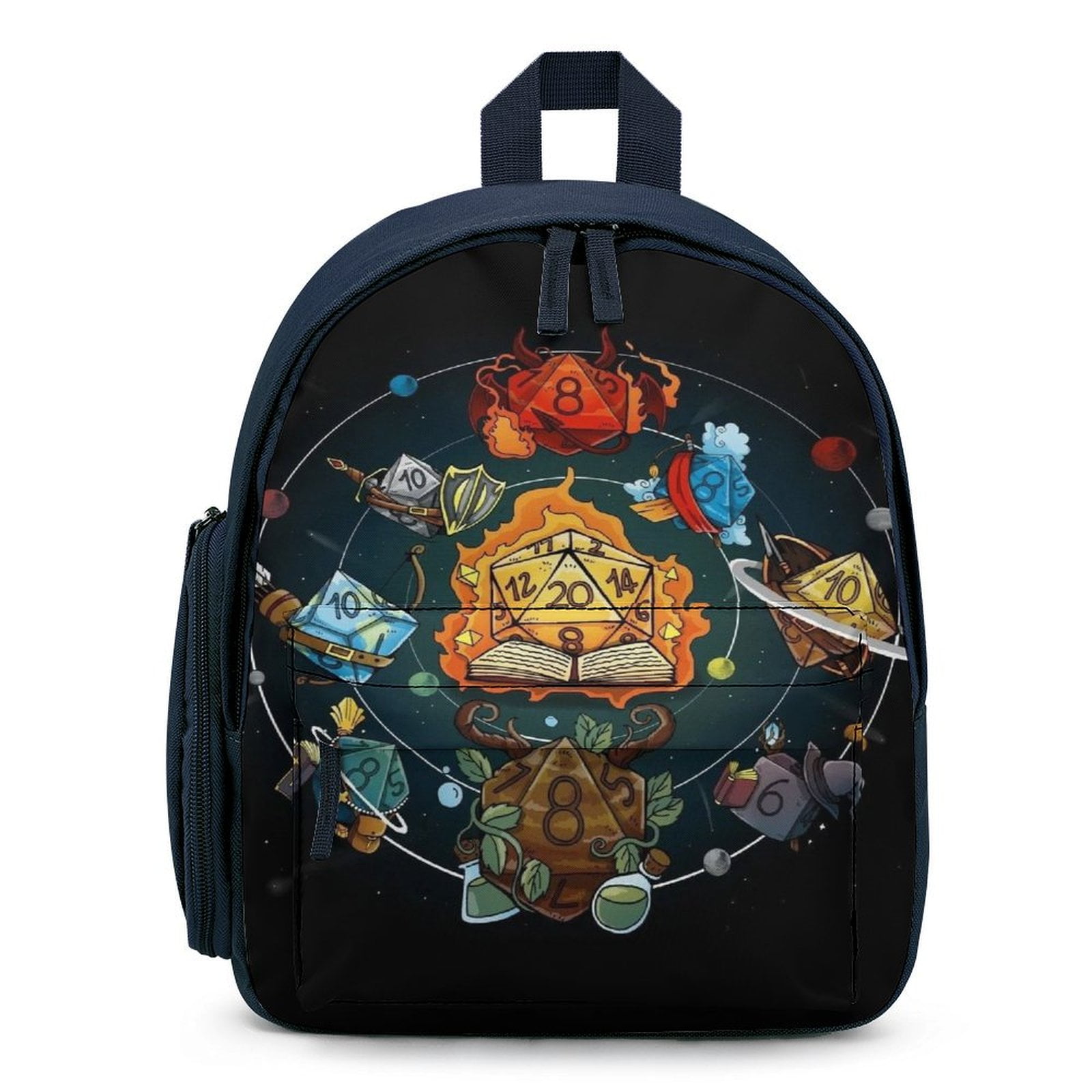12 Inch DND Dungeons And Dragons Lightweight Backpac Cartoon Bookbag ...