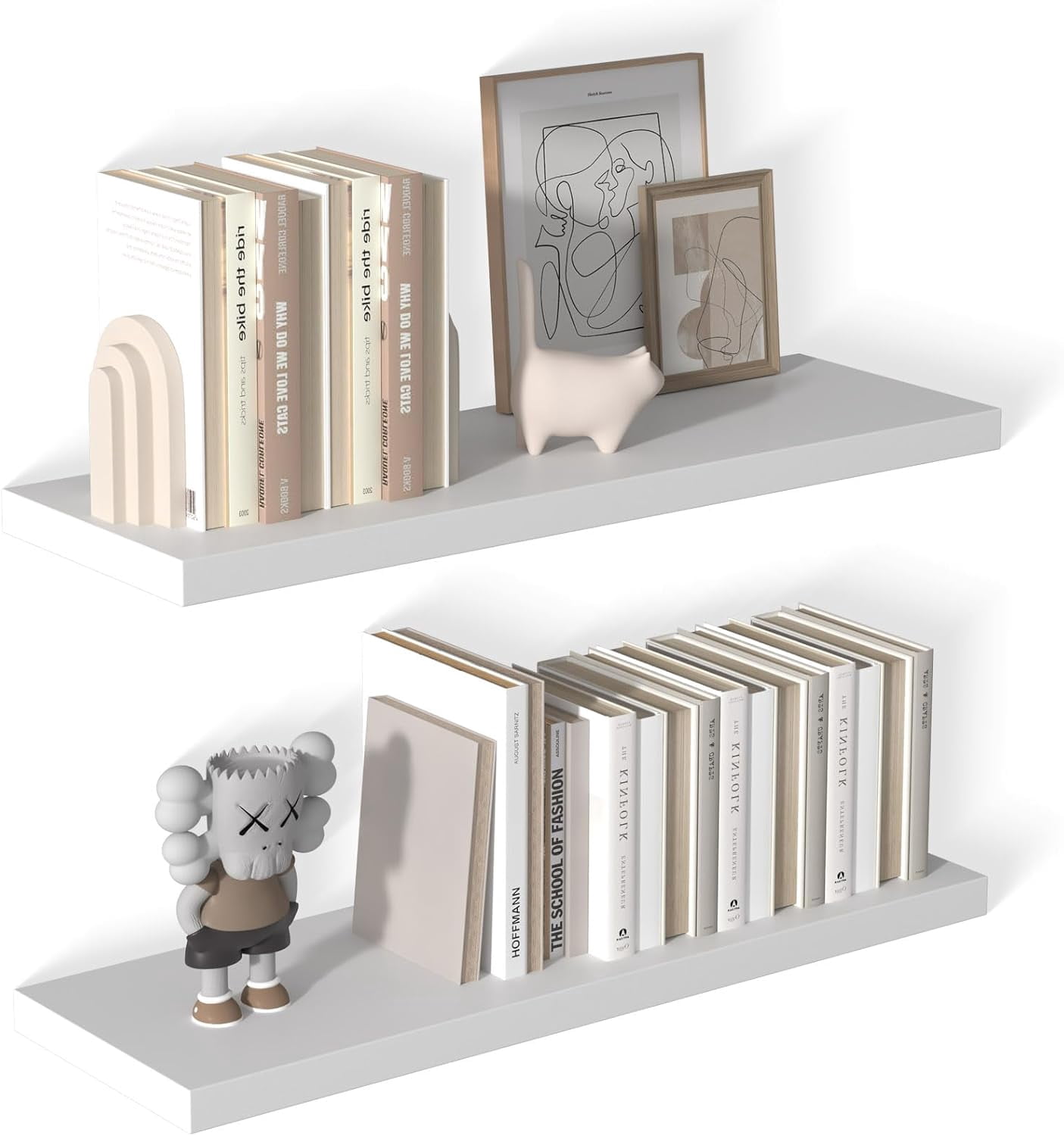 12 Inch Deep Floating Shelves for Wall 2 Pack Floating Shelfs Large ...
