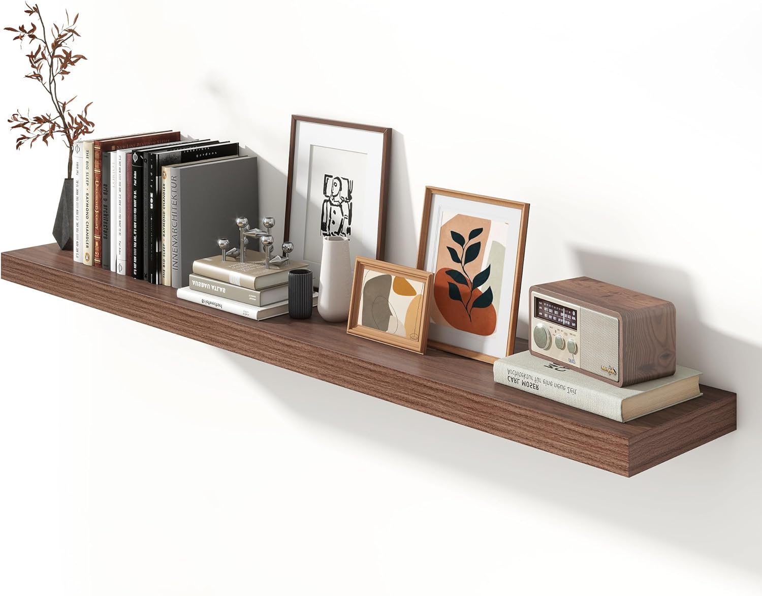 12 Inch Deep Floating Shelves for Wall | 72W x 12D Floating Shelves Set ...