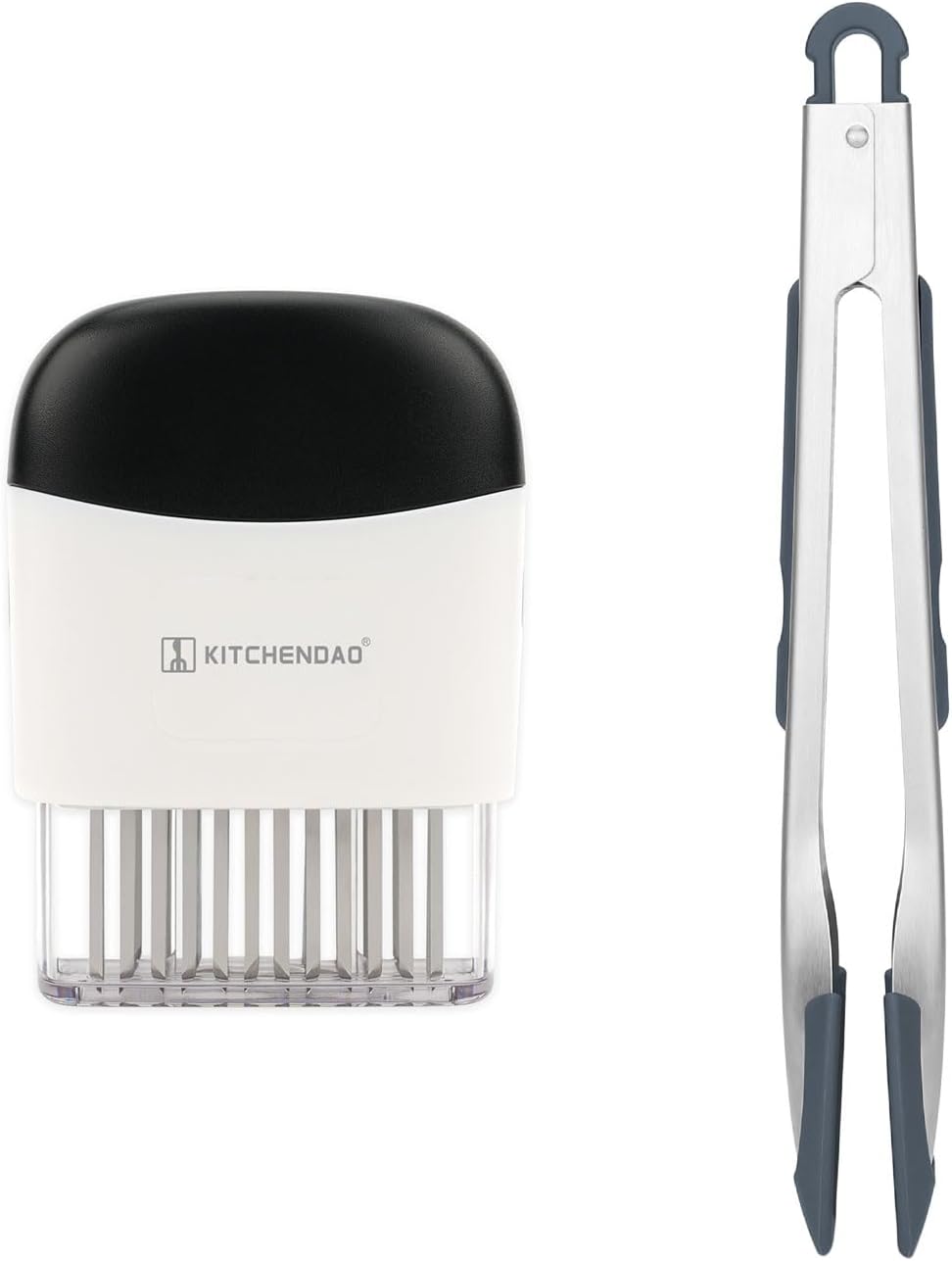 12 Inch Detachable Meat Tenderizer Needle Tool with Safety Lock and ...